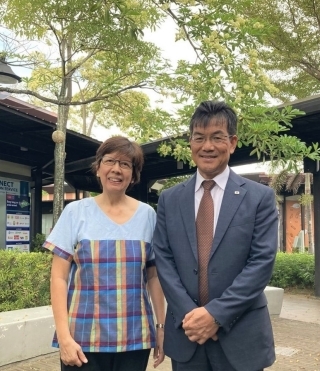 Meeting with Dr. Maria Terese Robles, President Philajames Visayas ...